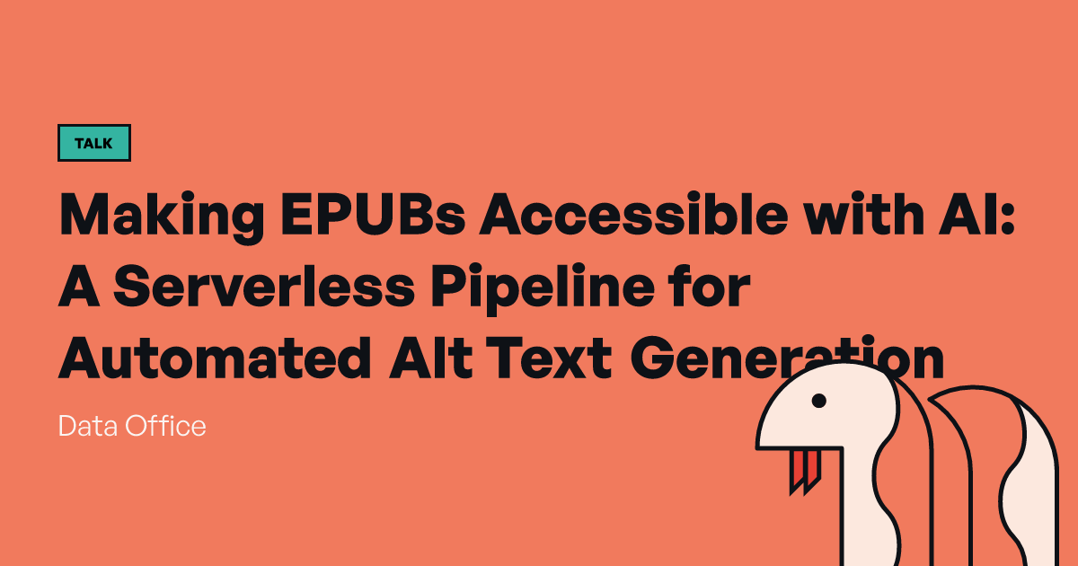 Making EPUBs Accessible with AI: A Serverless Pipeline for Automated ...